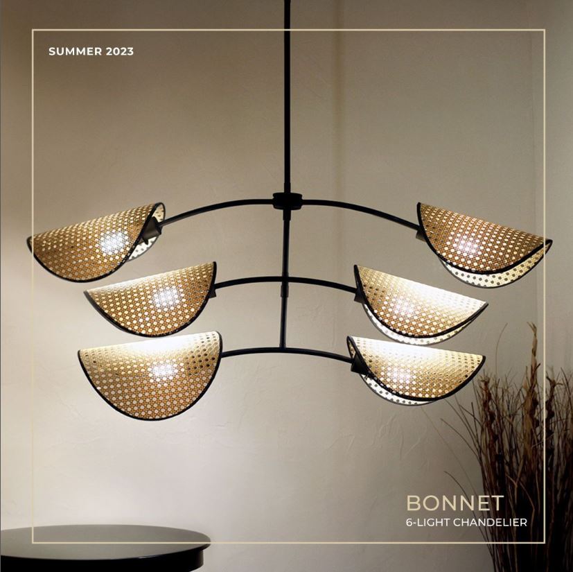 BONNET 6-LIGHT CHANDELIER - Priority Lighting | National Wholesale Lighting Solutions